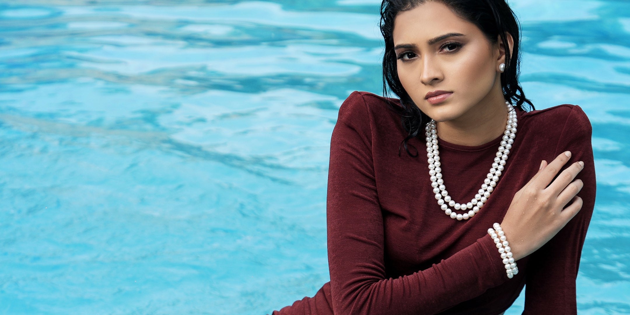 Buy Original Pearl Jewellery Online - Pearls by Mangatrai