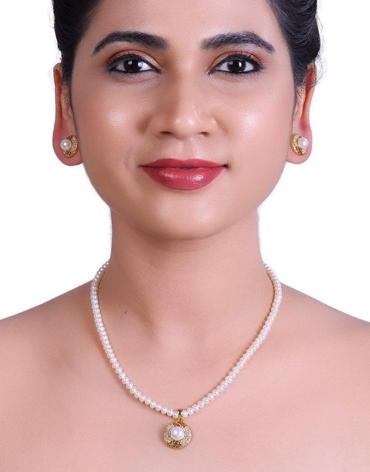 Buy Original Pearl Set Jewellery Online | Mangatrai Pearls Jewellery ...