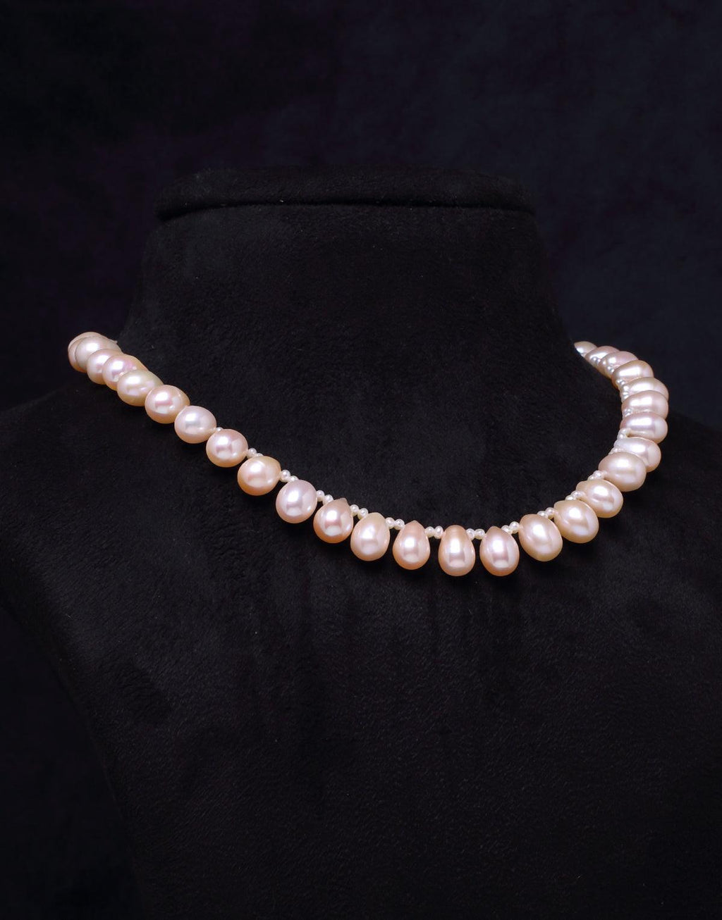 Pink Freshwater Pearl Necklace | Pearls by Mangatrai